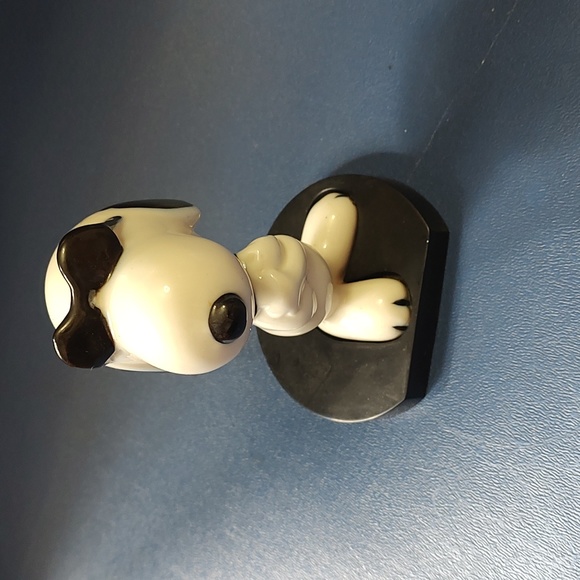 Peanuts | Other | Vintage Snoopy Fiqure With Stand | Poshmark